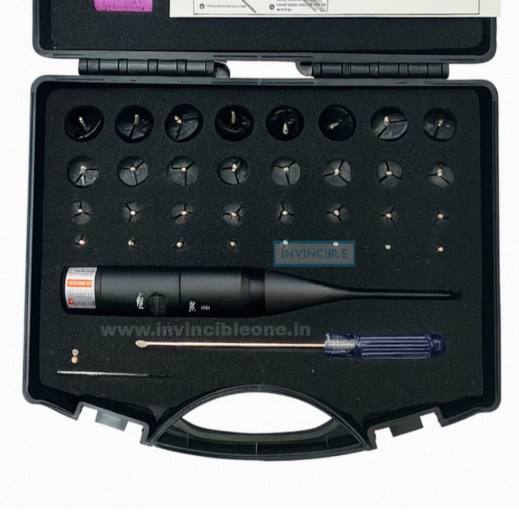 Universal Laser Bore Sighter kit - Red Laser Light - invincibleone.in