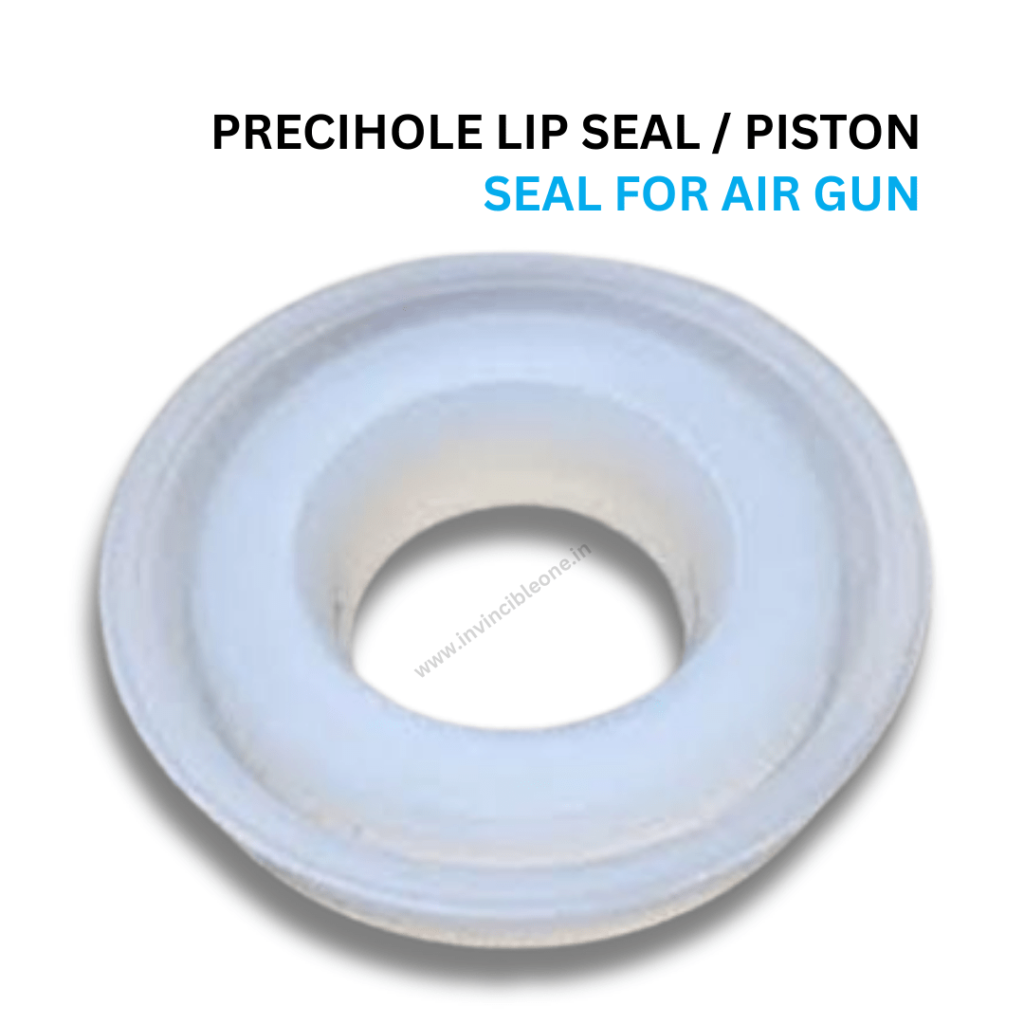 Precihole lip seal / piston seal for air gun | set of 2 - invincibleone.in