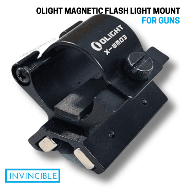 OLight Magnetic Flashlight Mount for Guns - Quick Attach Detach ...